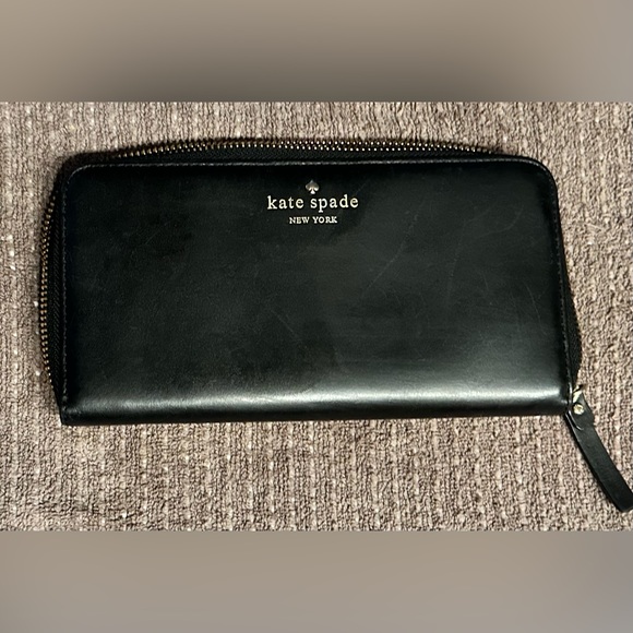 kate spade | Bags | Kate Spade Black Long Wallet | Poshmark